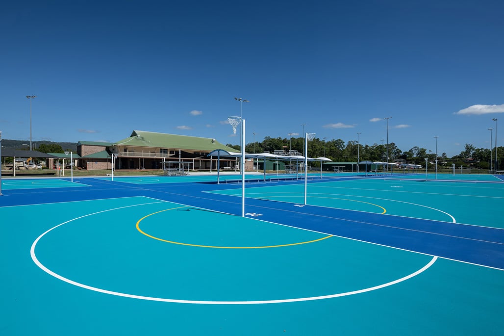 SPORTENG designed a high-capacity netball facility at Firth Park